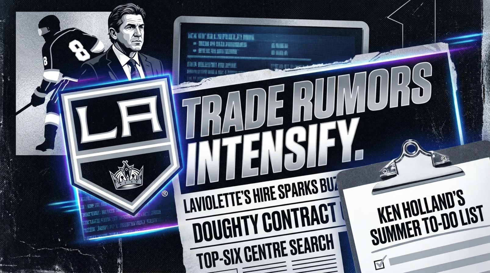 Los Angeles Kings trade rumors: Doughty decision, Laviolette hire ...